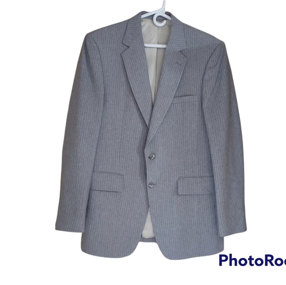 Botany 500 | Suits & Blazers | Vintage Botany 50 Pinstriped Blazer ...
